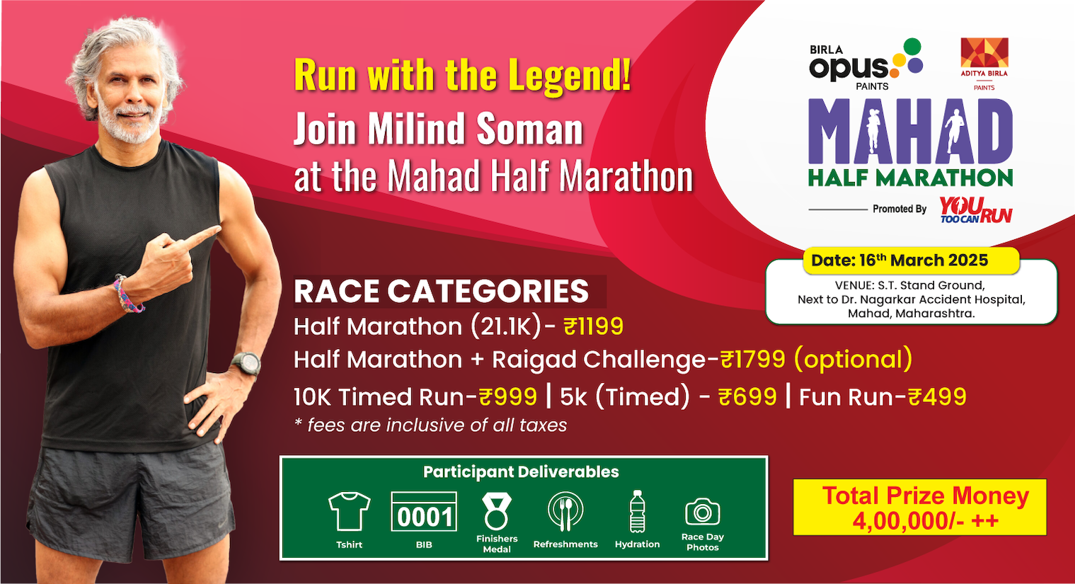 Birla Opus Paints Mahad Half Marathon